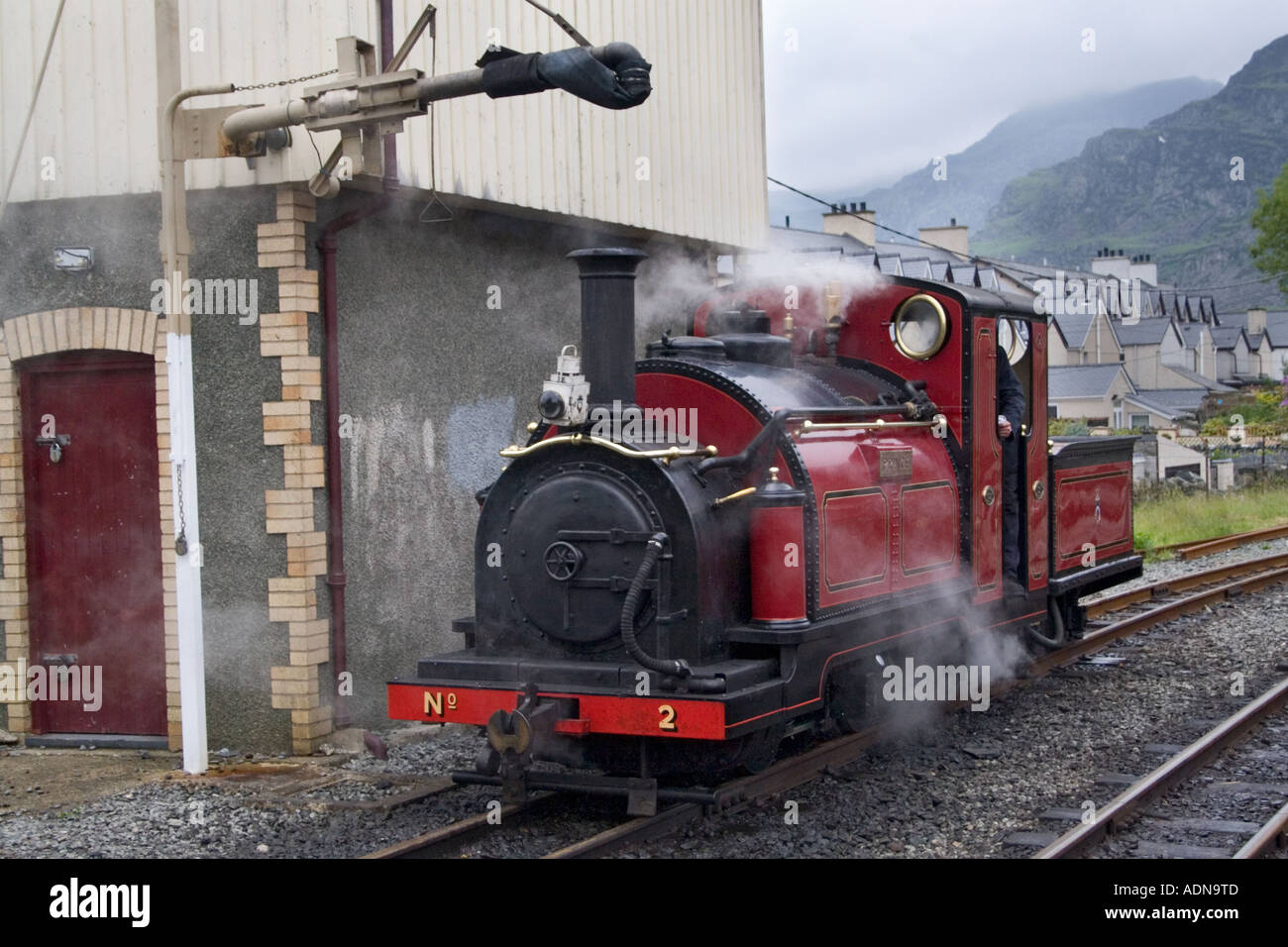Narrow gauge steam train prince hi-res stock photography and images - Alamy