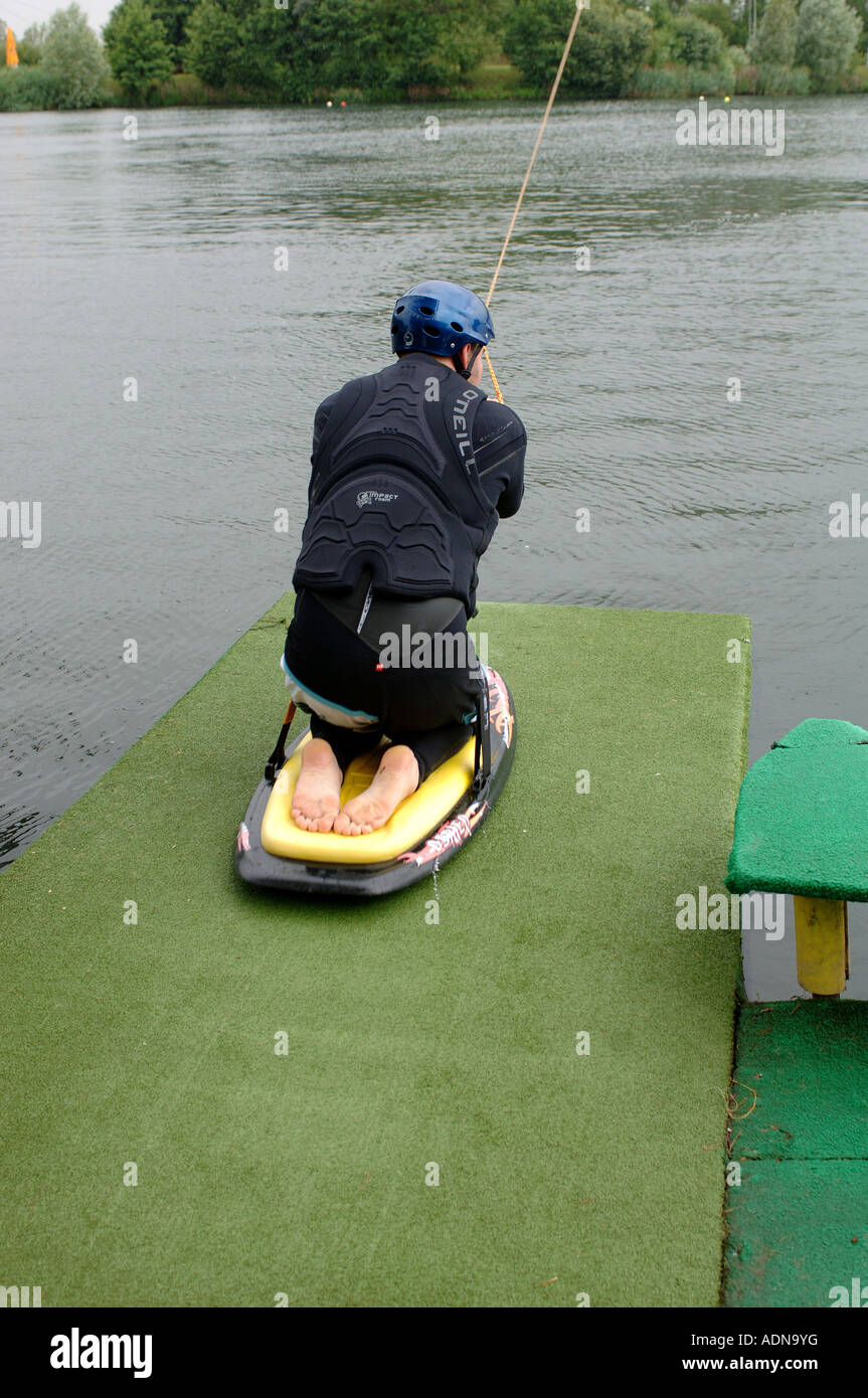 Kneeboarder High Resolution Stock Photography and Images - Alamy