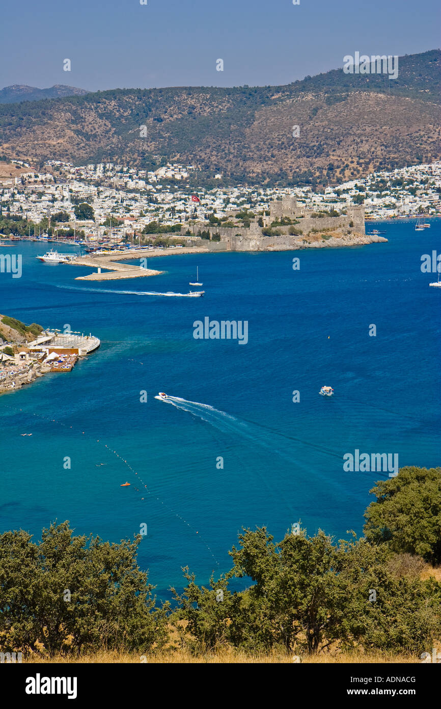 St peters castle bodrum harbor hi-res stock photography and images - Alamy