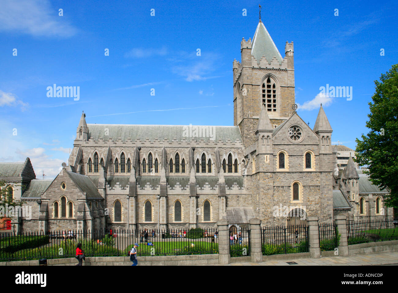 Christ Church Cathedral in Dublin in Ireland Stock Photo - Alamy