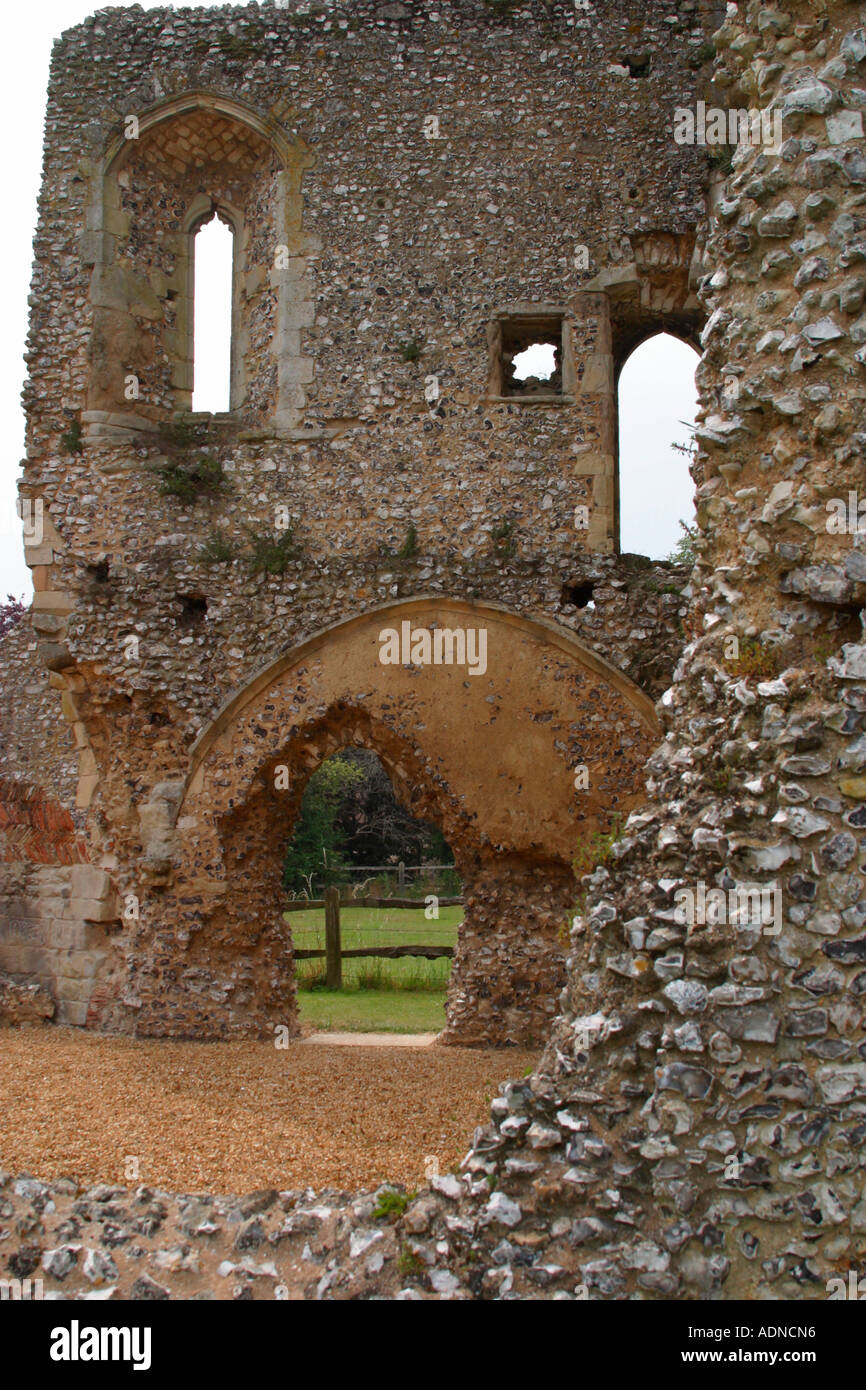 Boxgrove priory ruins benedictine priory hi-res stock photography and ...
