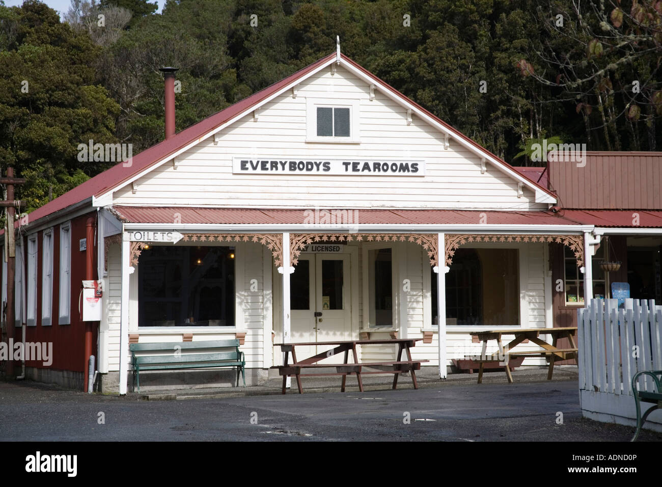 GREYMOUTH CENTRAL SOUTH ISLAND NEW ZEALAND May Everbodys' Tearooms a ...
