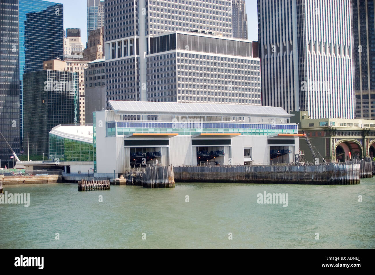 Staten Island Ferry Terminal, New York Stock Photo - Alamy