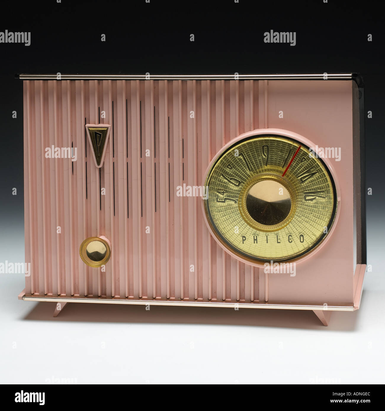 philco radio pink Stock Photo - Alamy