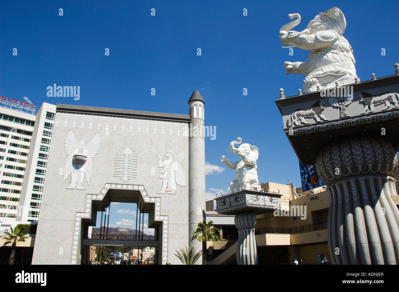 USA Los Angeles Hollywood Hollywood Highland Entertainment Center Stock ...