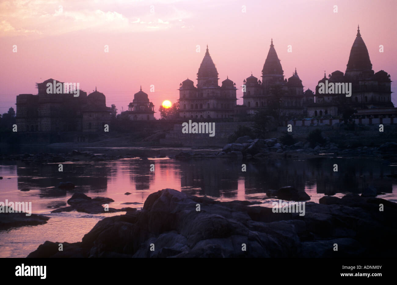The Chhatris, Orchha, MP, India Stock Photo - Alamy