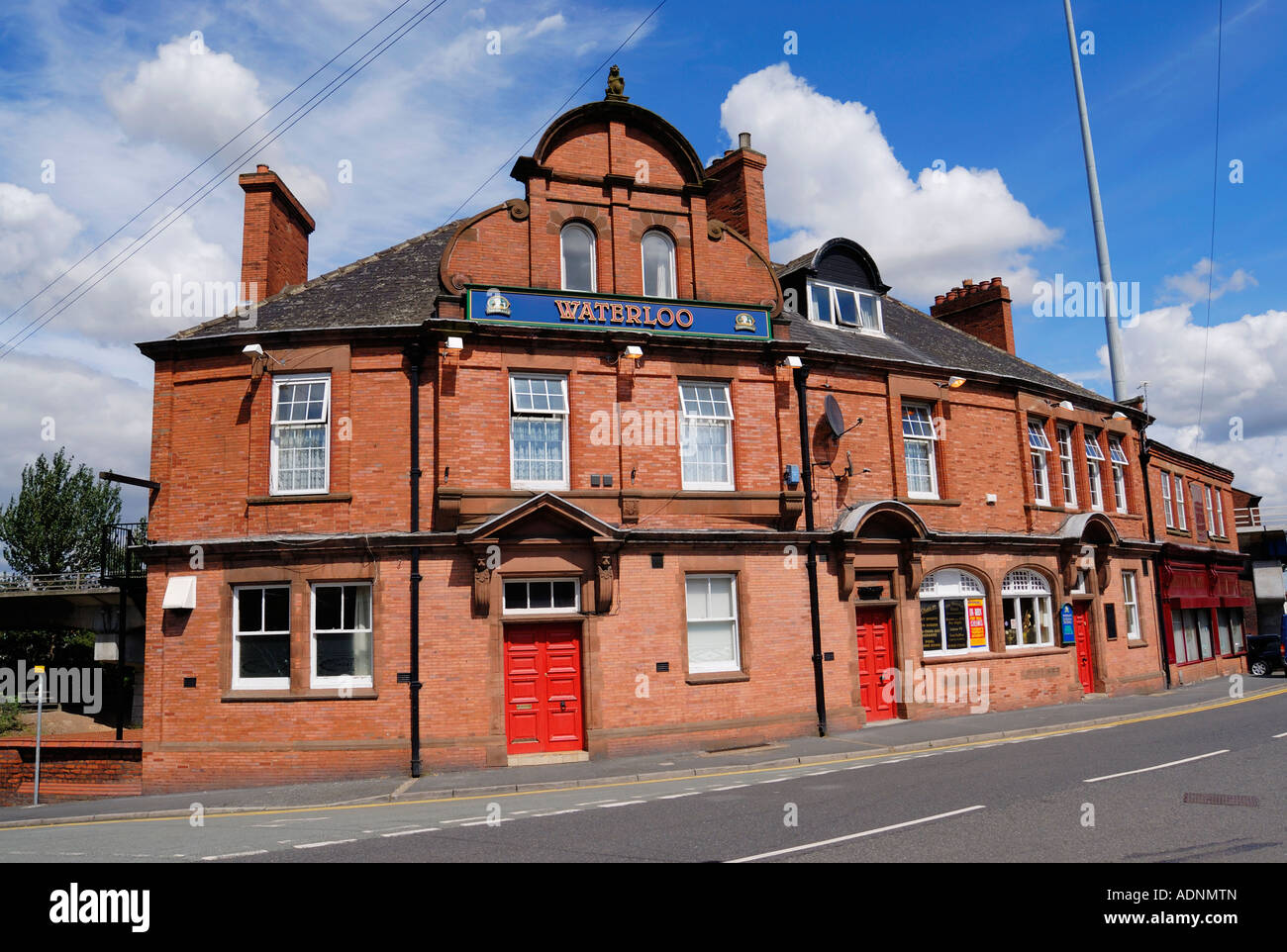 The Waterloo Public House by Top Locks in Runcorn Cheshire England UK ...