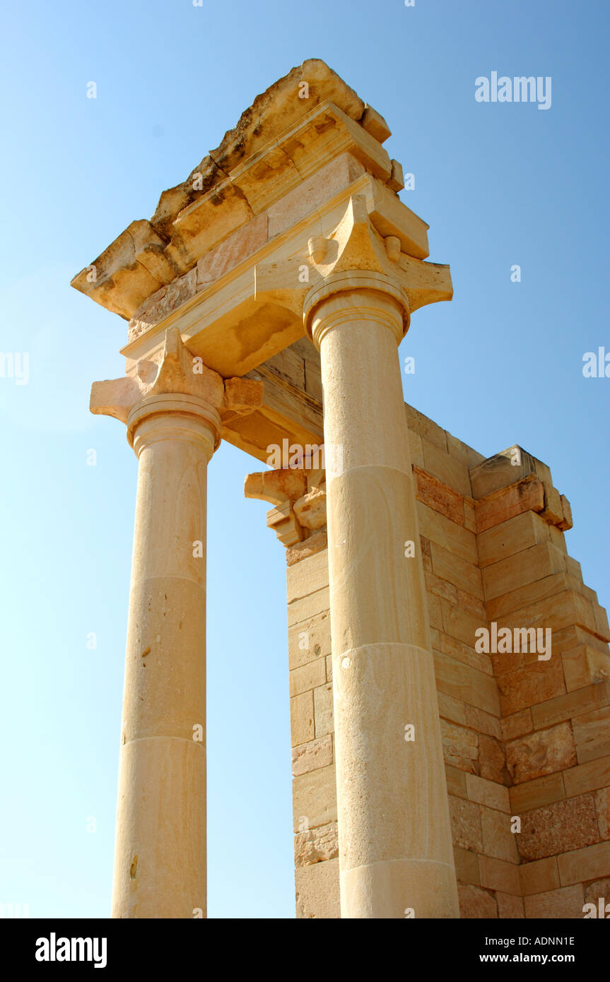 Ruins at Temple of Apollo Cyprus Stock Photo - Alamy