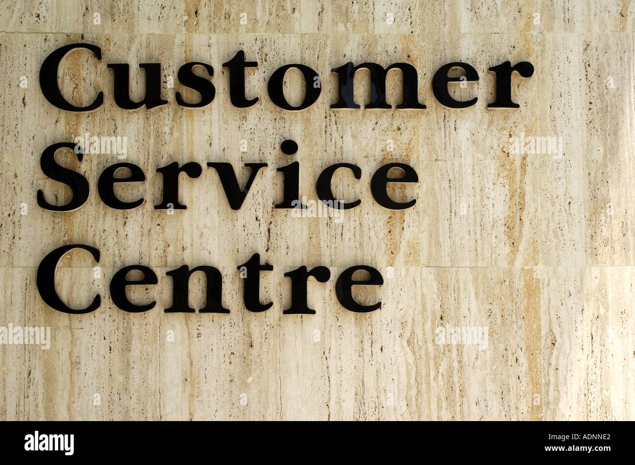 Customer Services Centre Stock Photo - Alamy