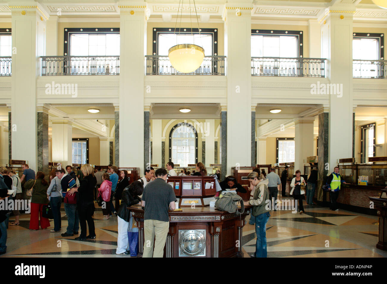 Post office inside hi-res stock photography and images - Alamy