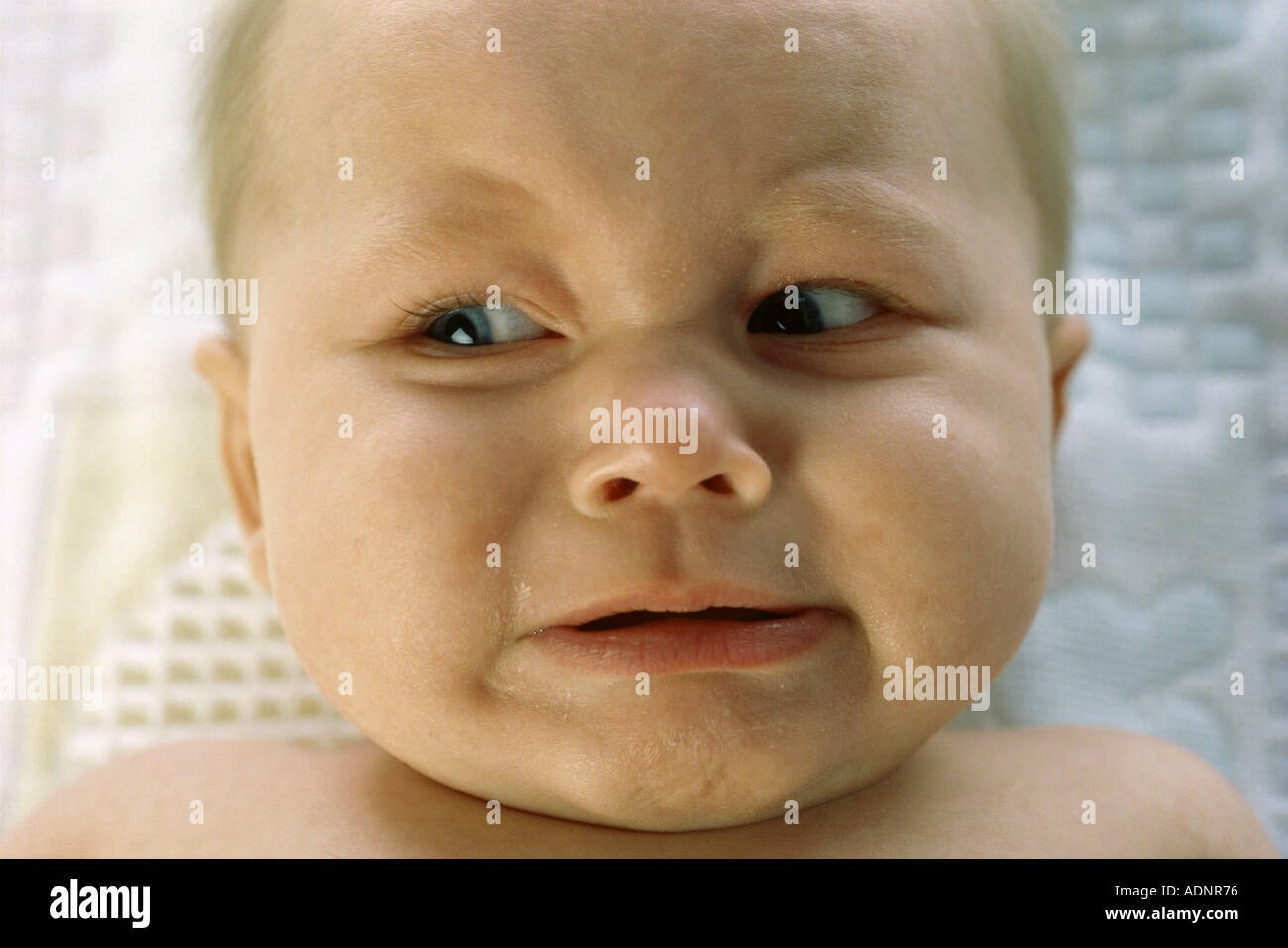 Scared crying baby hi-res stock photography and images - Alamy
