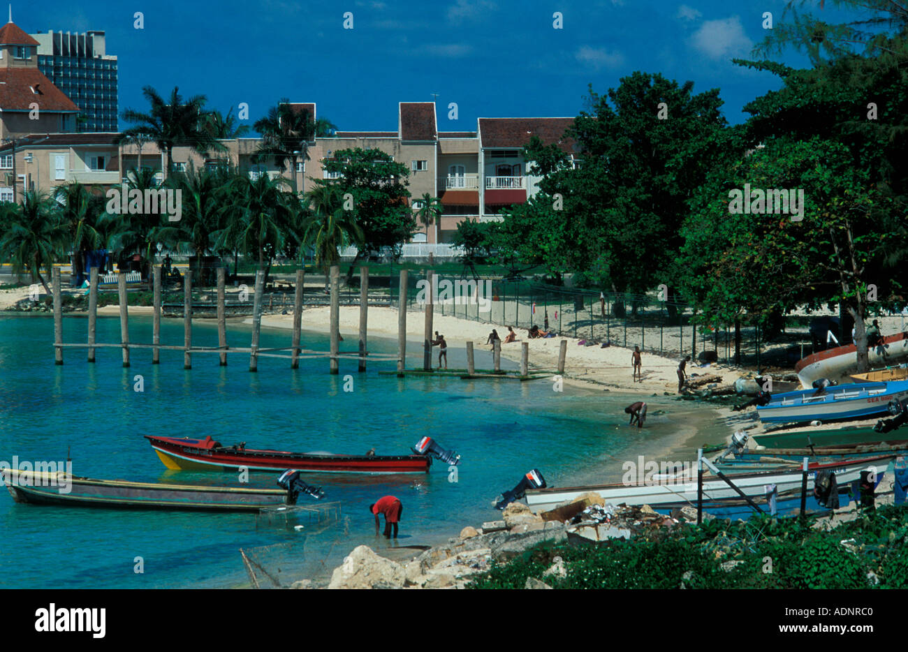 Ocho Rios bay Jamaica Stock Photo - Alamy