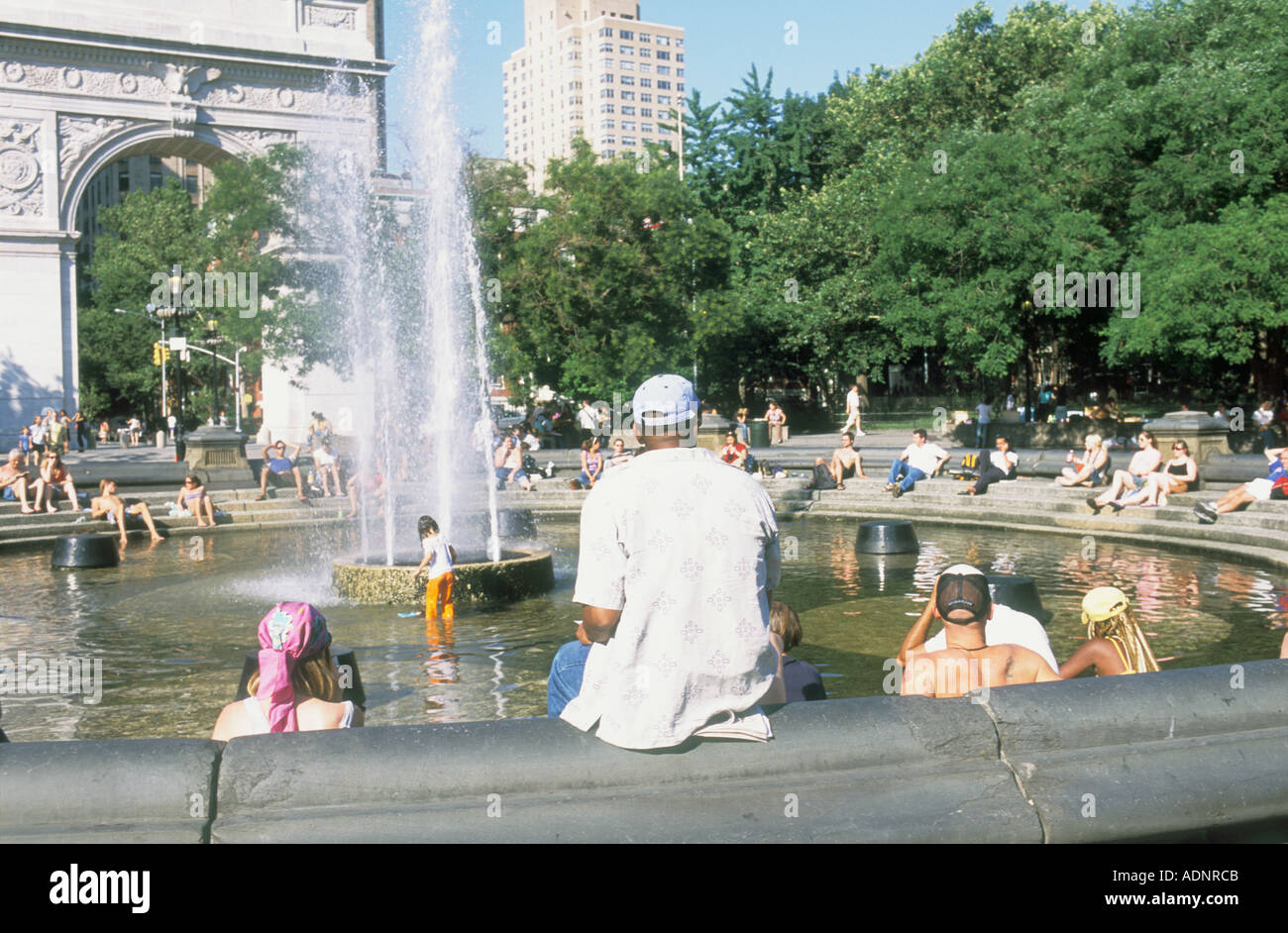 Washington Square Park Greenwich Village Manhattan New York City NYC ...