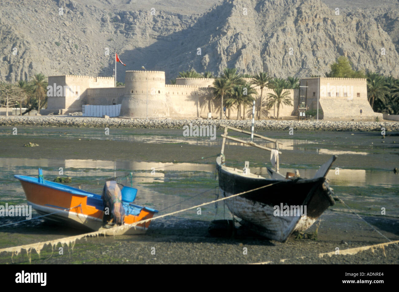 Khasab castle oman hi-res stock photography and images - Alamy