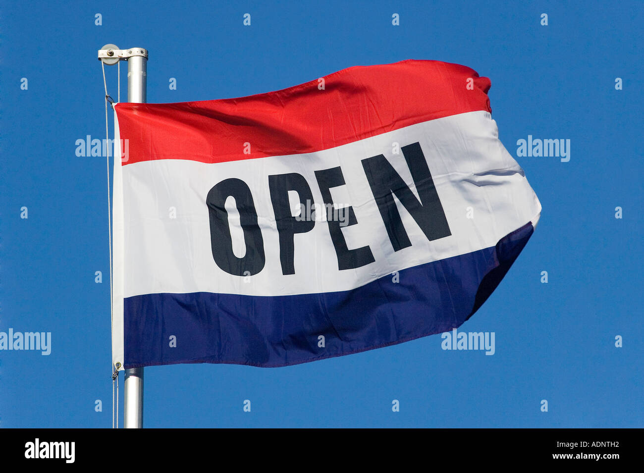 Opened flag hi-res stock photography and images - Alamy