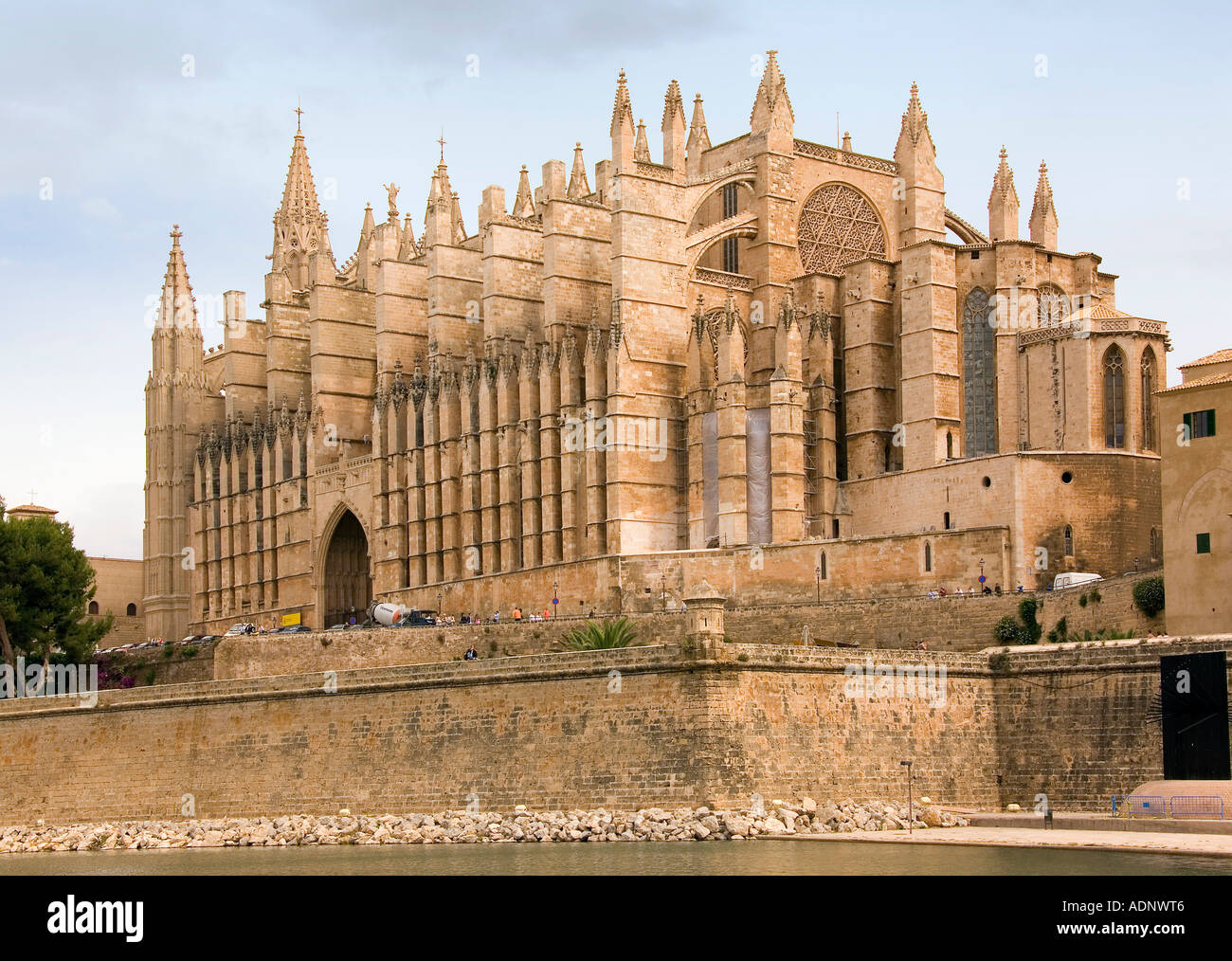 Majorca, cathedral of Palma Stock Photo - Alamy