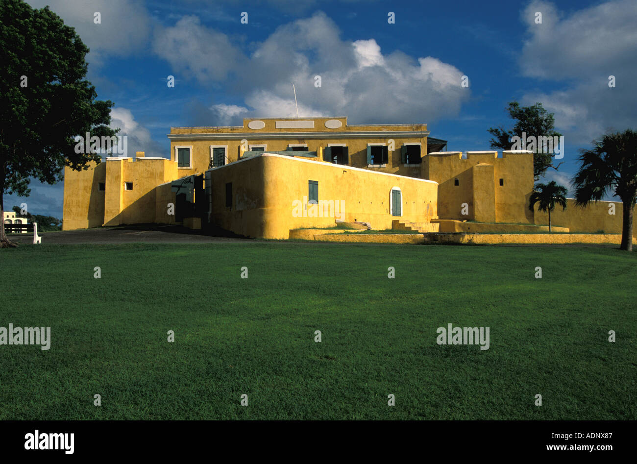 St Croix Fort Christiansvaern Christiansted United States Virgin ...