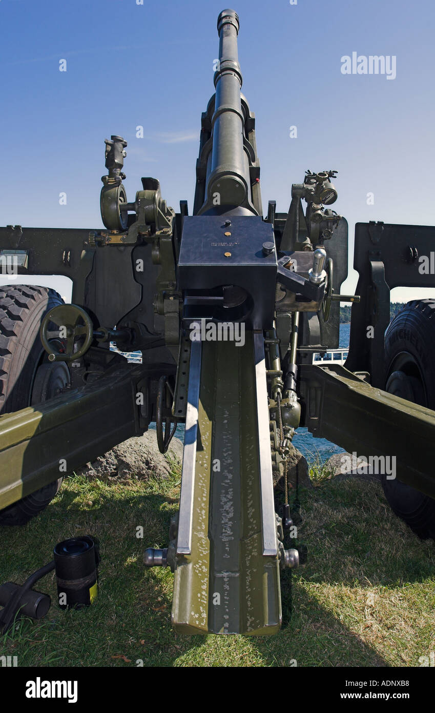 M4AI 76mm Artillery Gun Canadian Army Reserves Nanaimo Vancouver Island ...