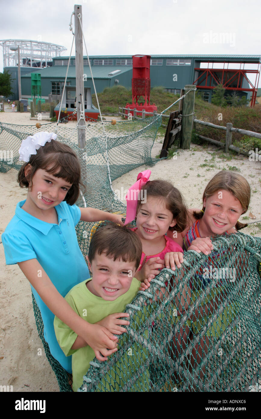 Alabama Dauphin Island,The Estuarium,public aquarium,outside play area ...