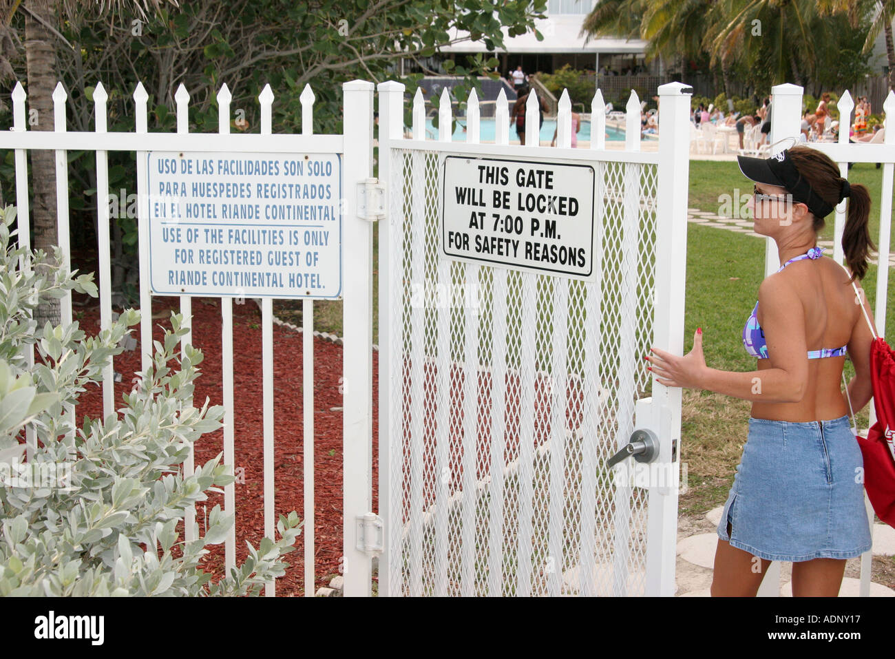 Miami Beach Florida,security gate,security,safety,crime prevention ...