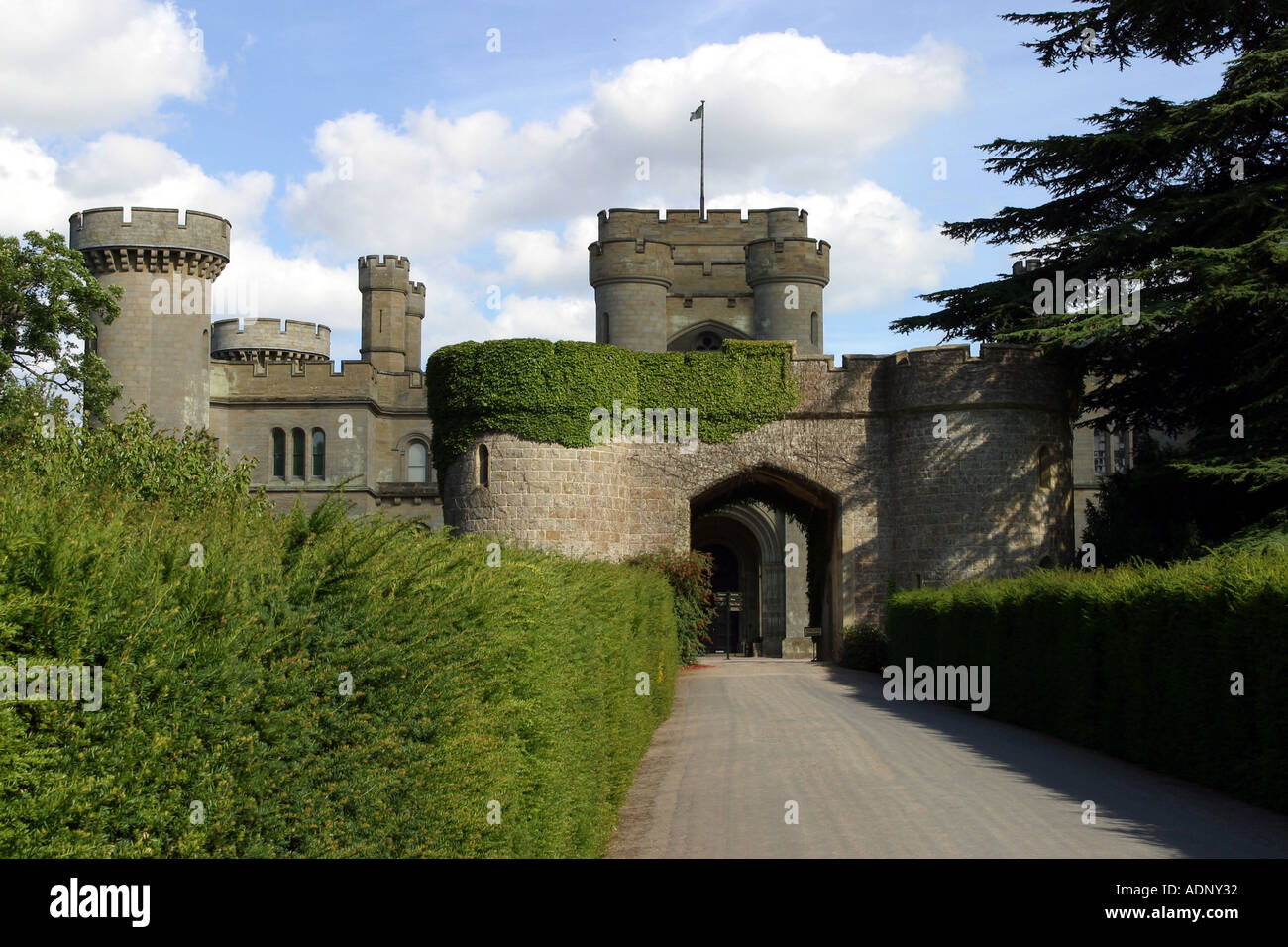 Eastnor Castle near Ledbury Stock Photo - Alamy