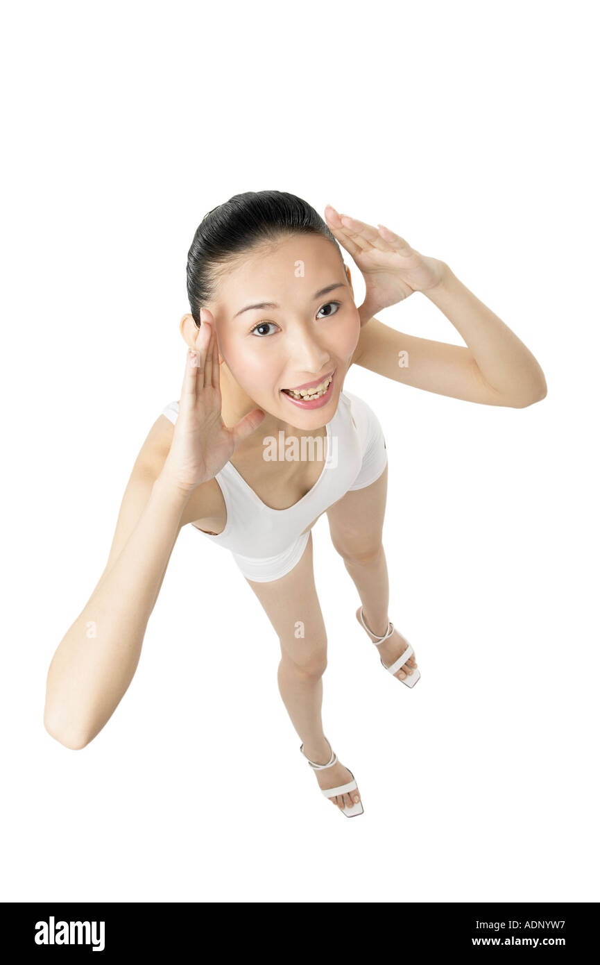Asian smiling faces Cut Out Stock Images & Pictures - Alamy