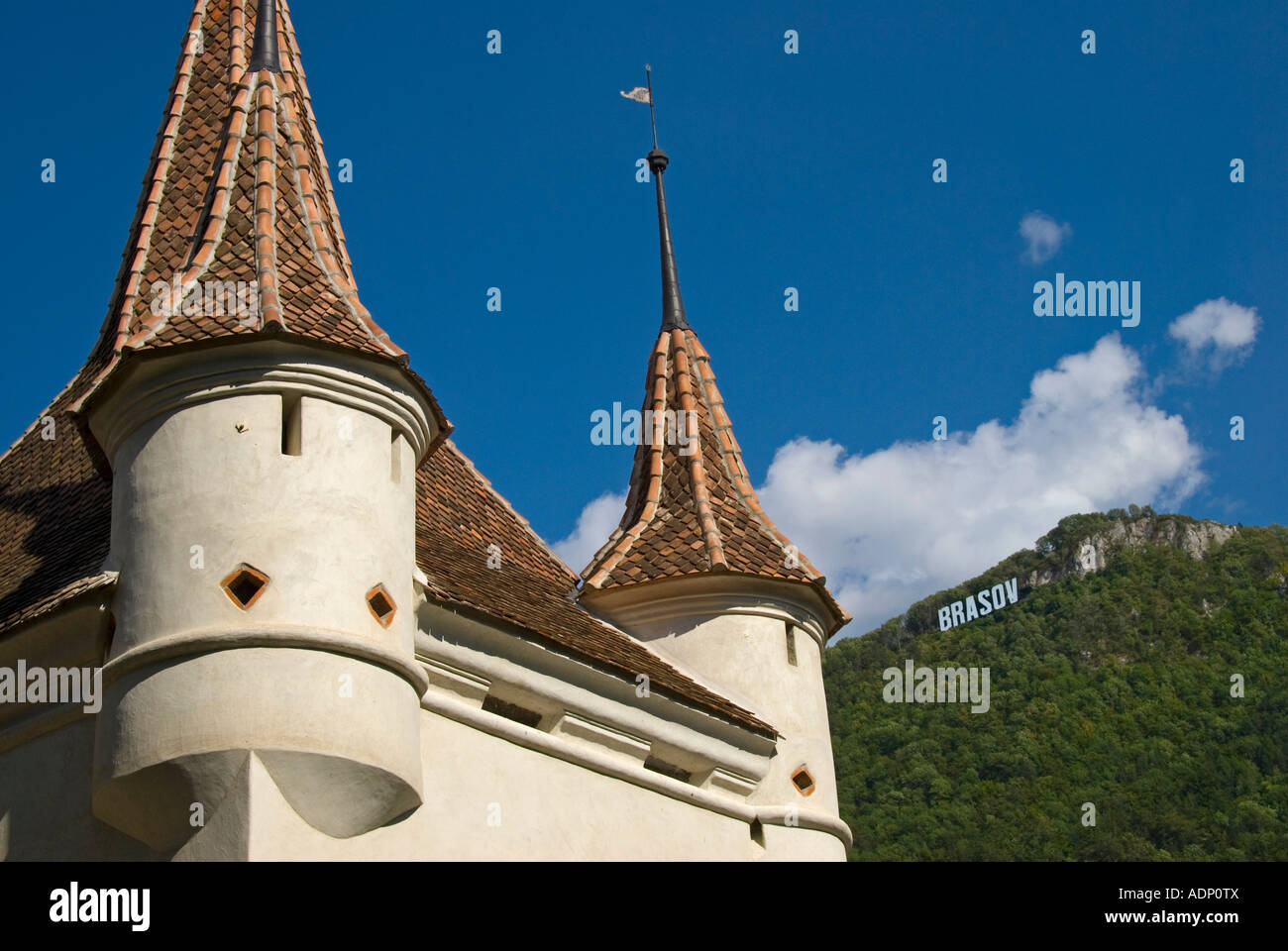 Brasov, Transylvania, Romania. Catherine's Gate one of the main gates ...