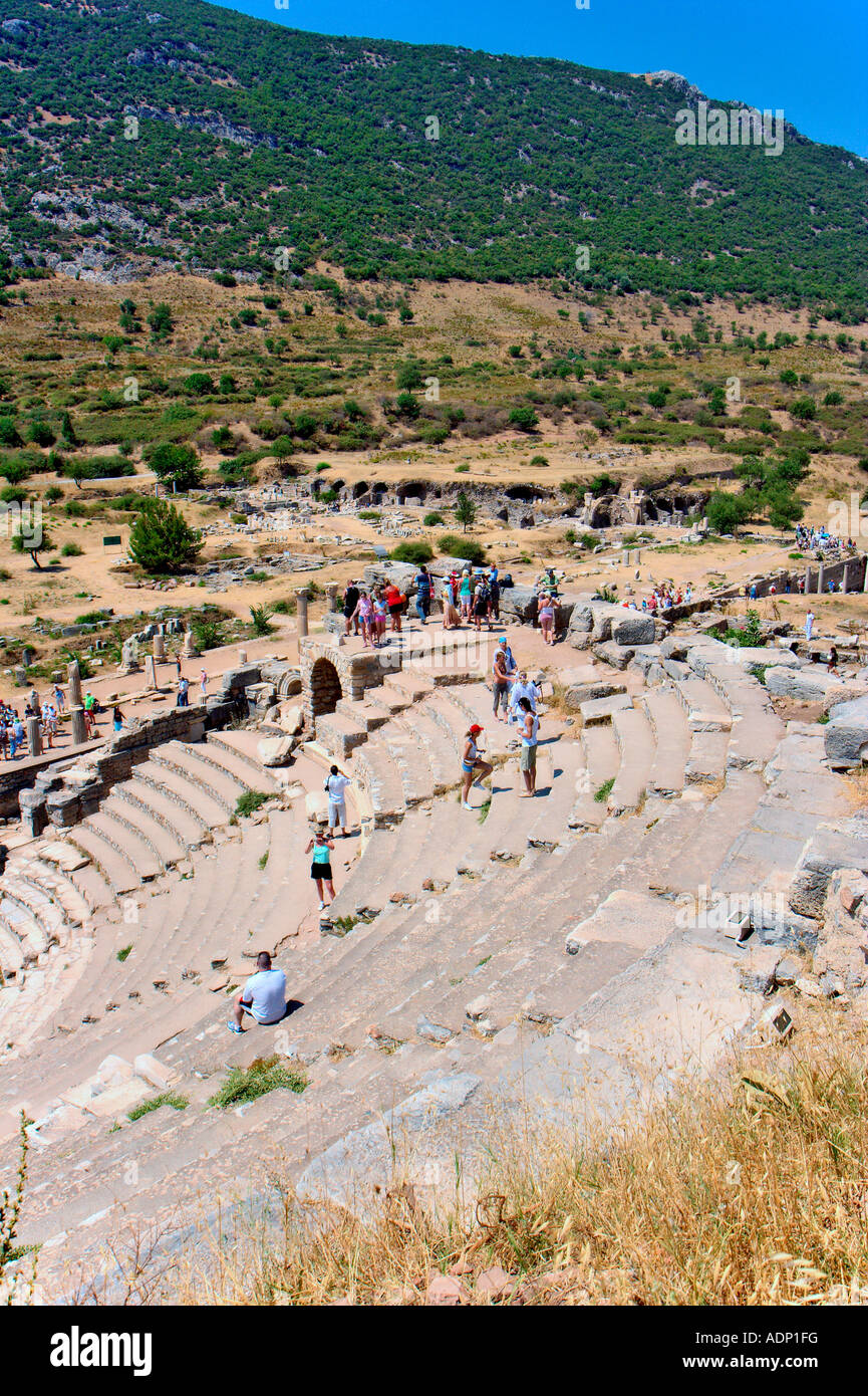 Odeon (Bouleuterion) Ephesus Turkey Stock Photo - Alamy