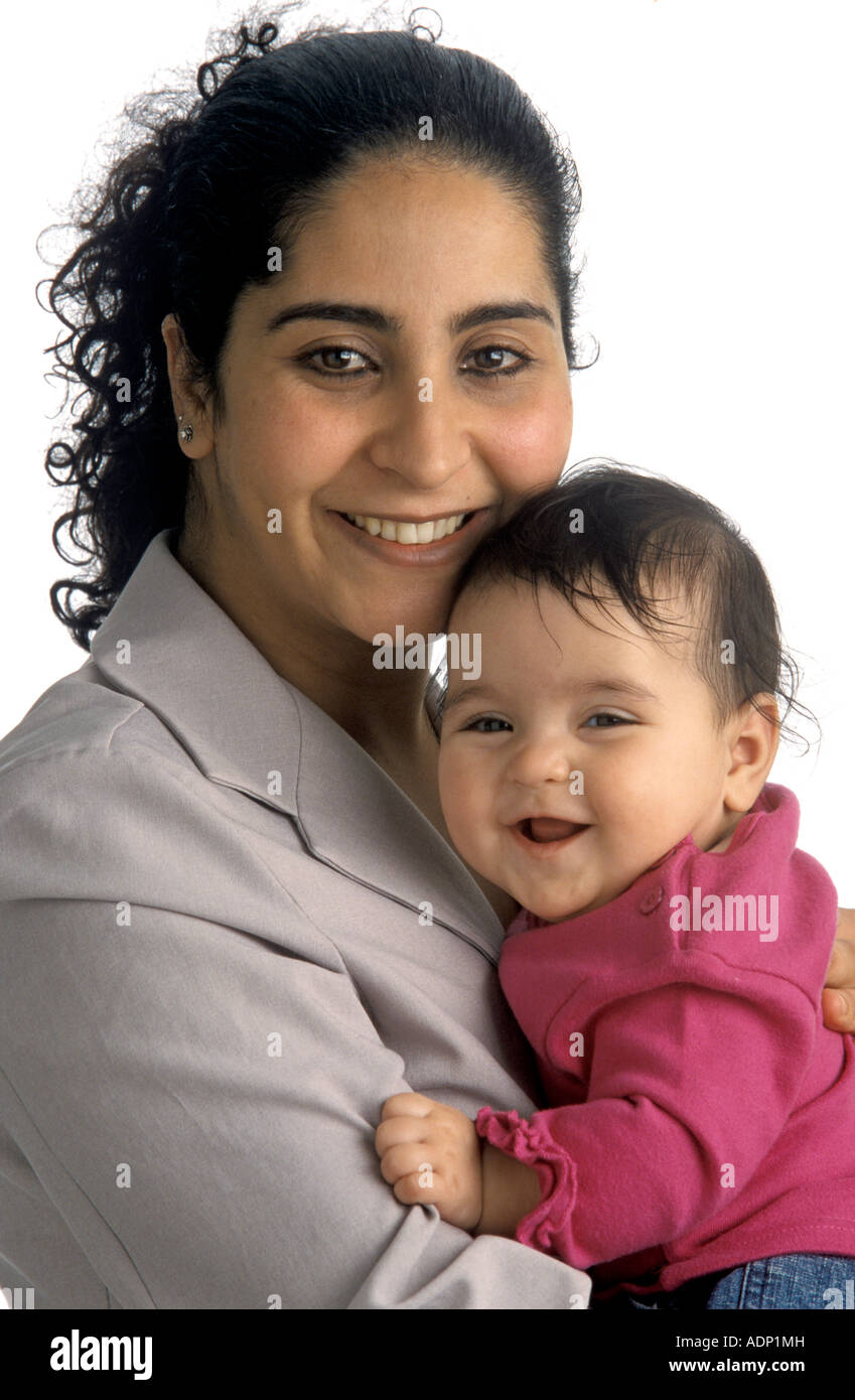 Portrait of mother and child Stock Photo - Alamy