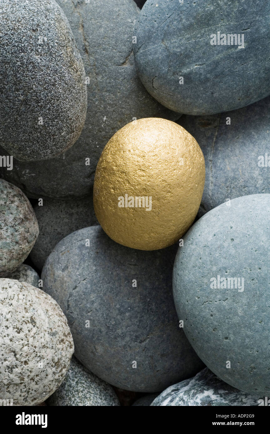 golden stone and grey gravel Stock Photo - Alamy