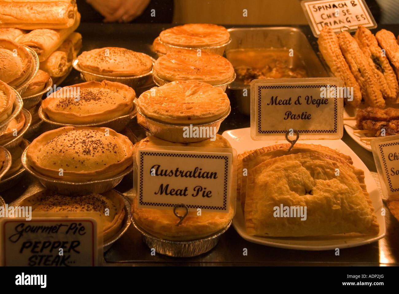 Traditional Australian meat pies Stock Photo - Alamy