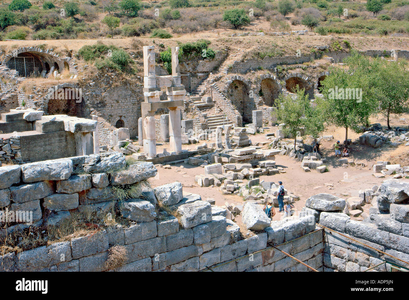 Temple of Domitian, Ephesus in Turkey Stock Photo - Alamy