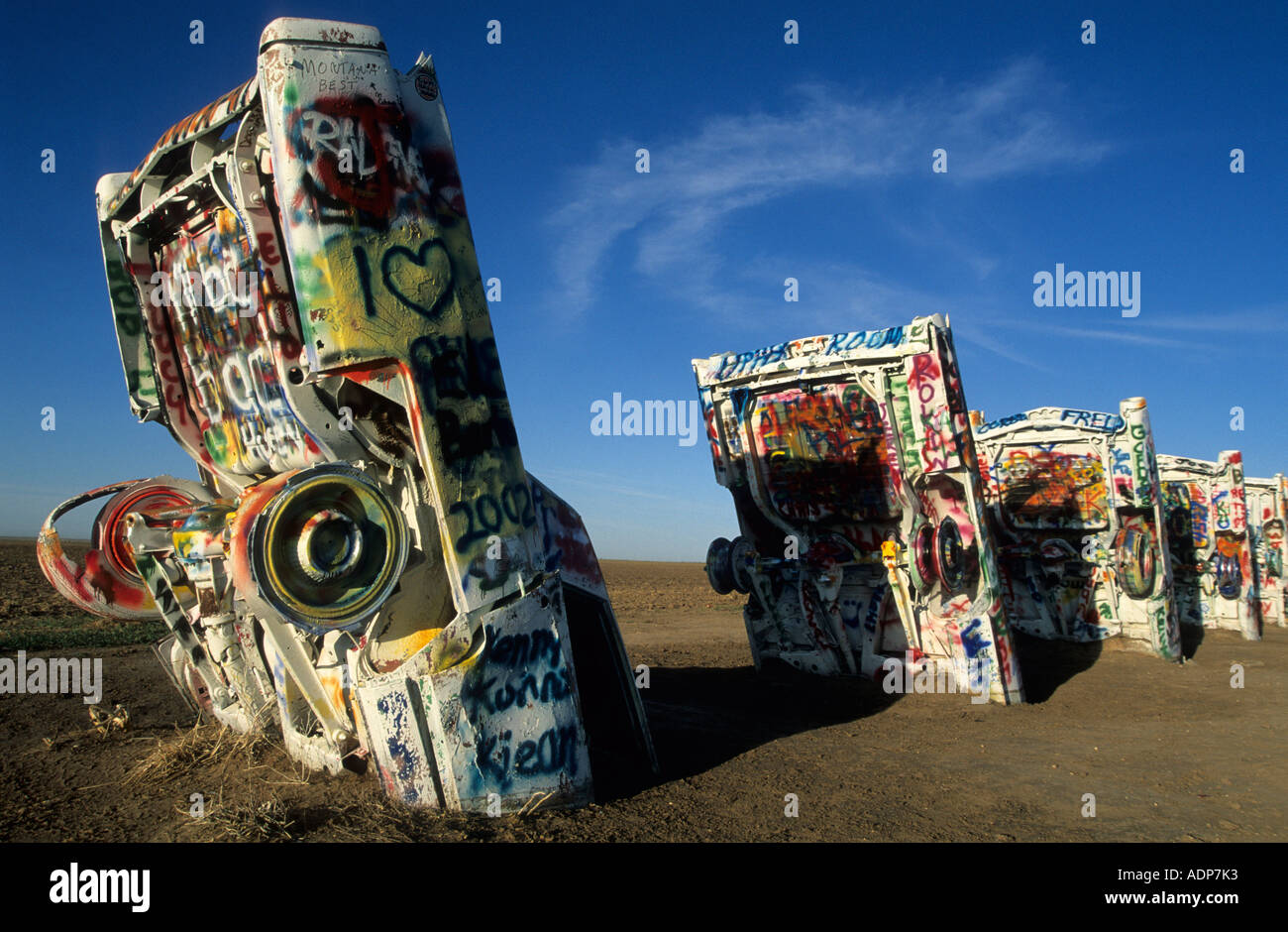 Cadillac Ranch Amarillo Texas USA Stock Photo - Alamy