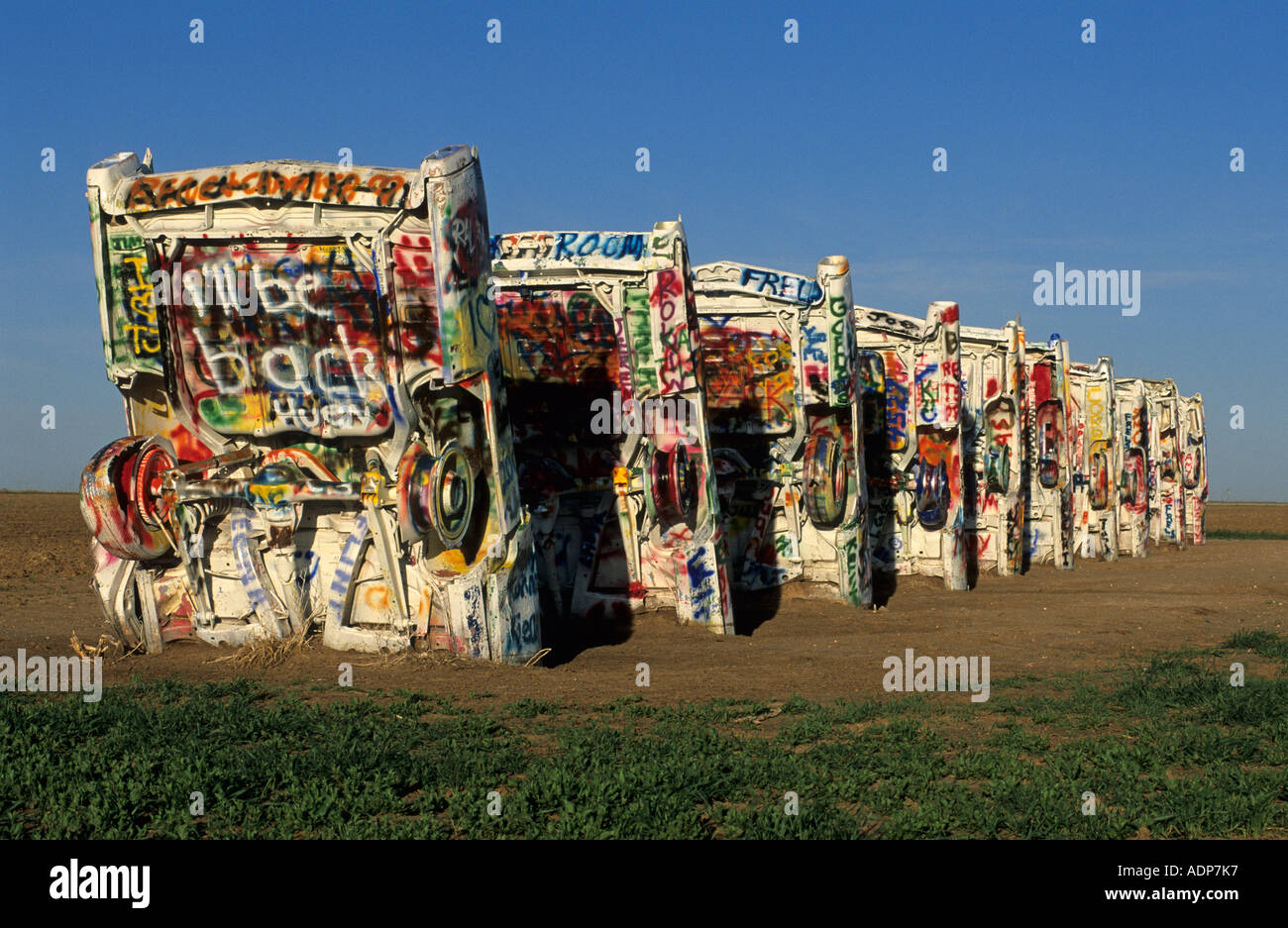 Cadillac Ranch Amarillo Texas USA Stock Photo - Alamy