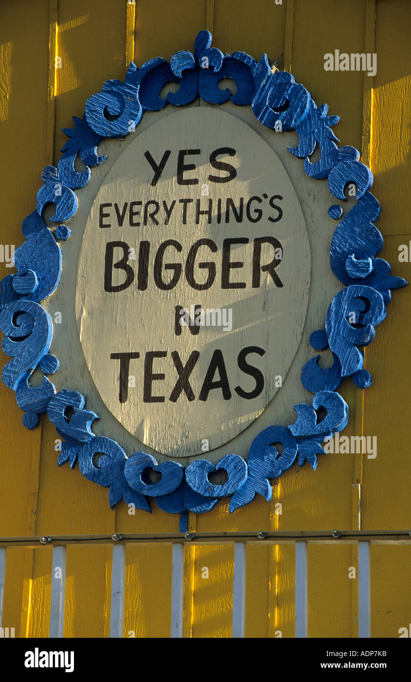 Bigger in texas hi-res stock photography and images - Alamy