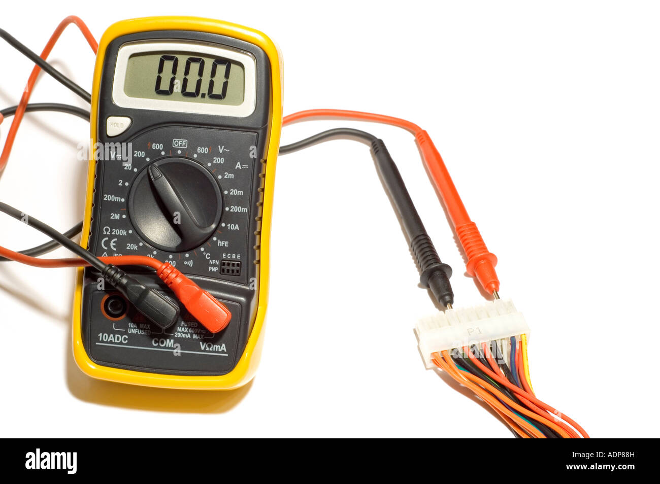 series object on white isolated electrical measurement Digital ...