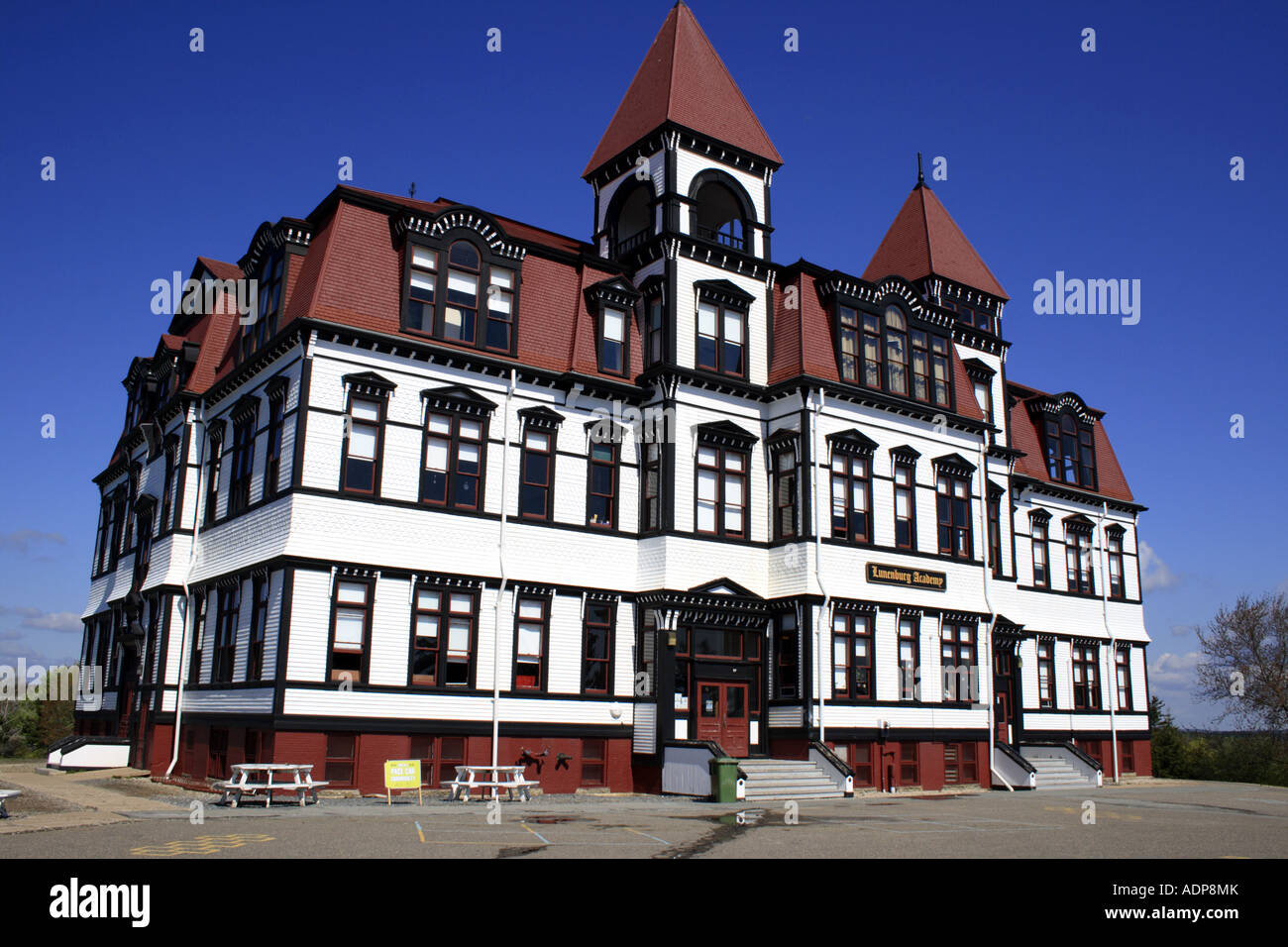 Lunenburg Academy 19th century now elementary school, Nova Scotia ...