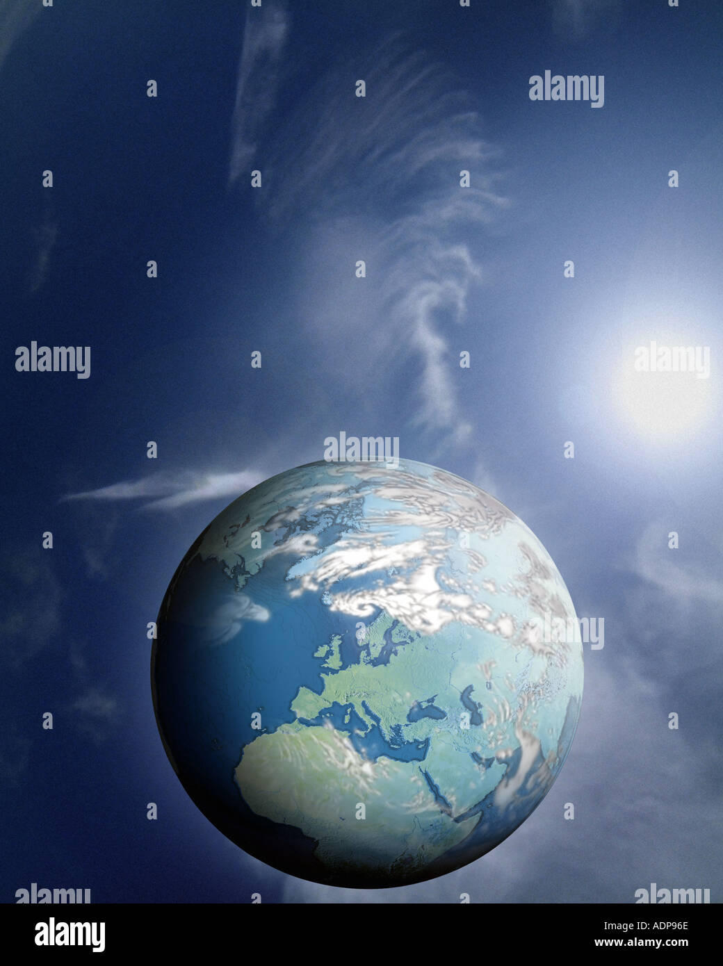 Picture of earth from space hi-res stock photography and images - Alamy