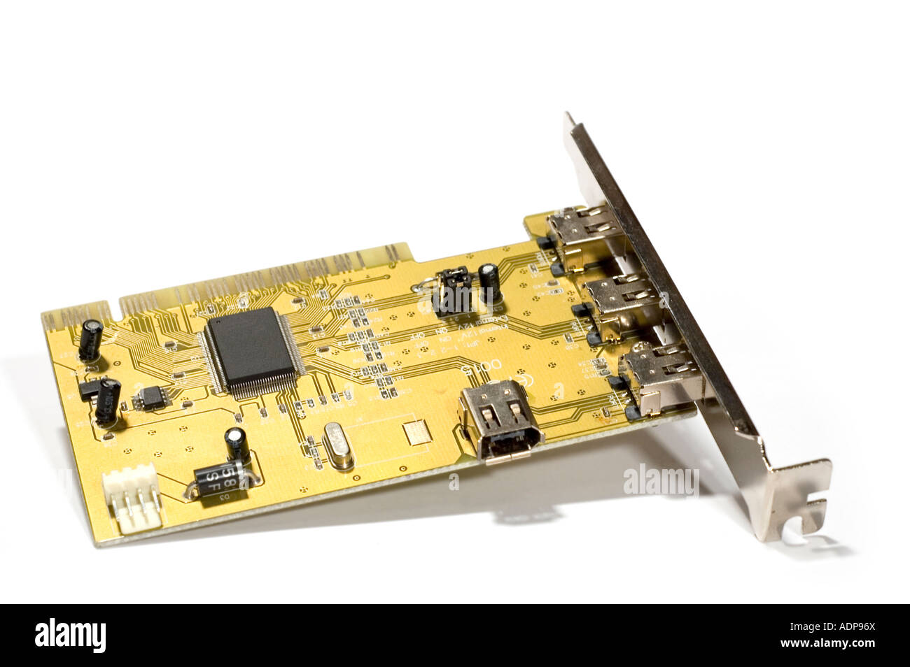 series object on white isolated weapon computer chip Stock Photo - Alamy