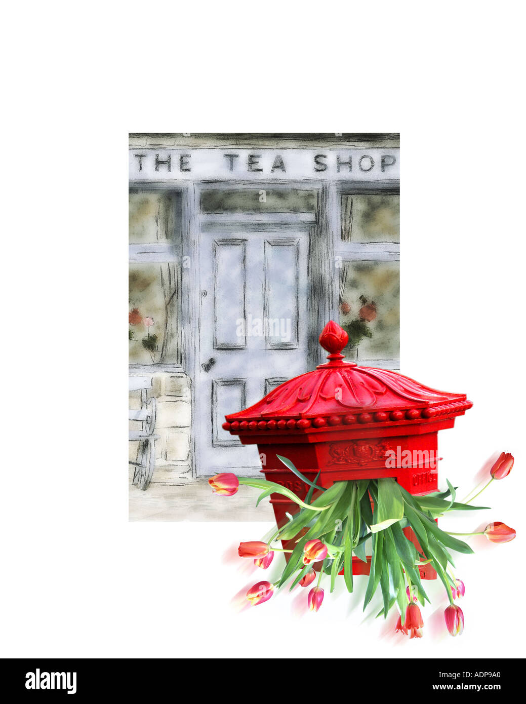 Letter box england Cut Out Stock Images & Pictures - Alamy