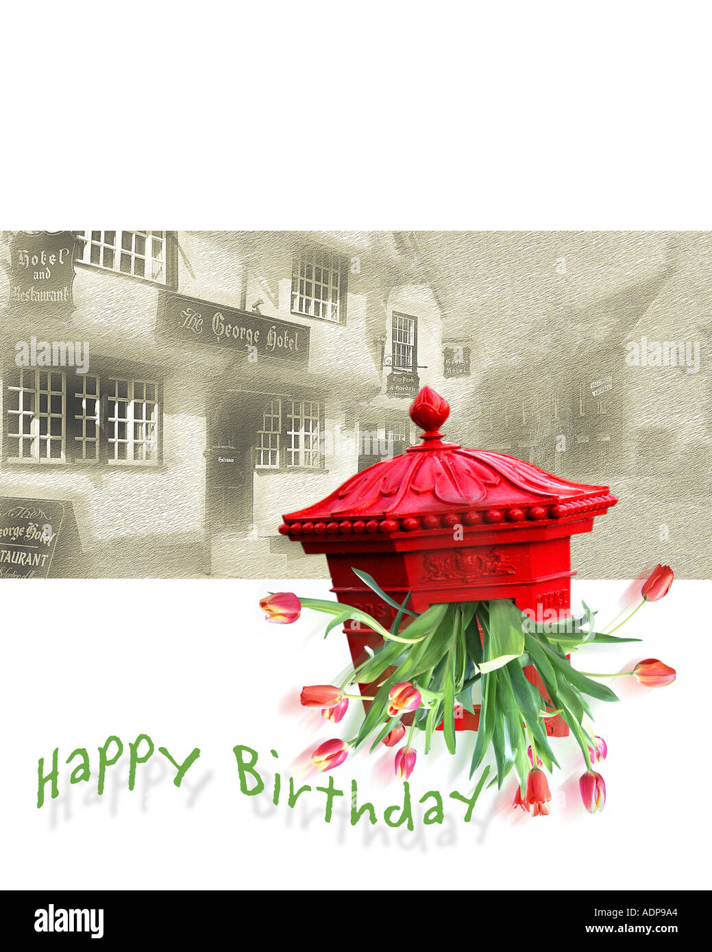 GB - ENGLAND: Greeting Card Design Stock Photo - Alamy