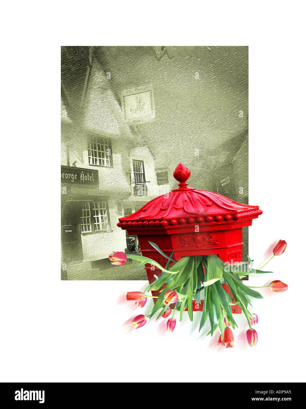 Letter box england Cut Out Stock Images & Pictures - Alamy