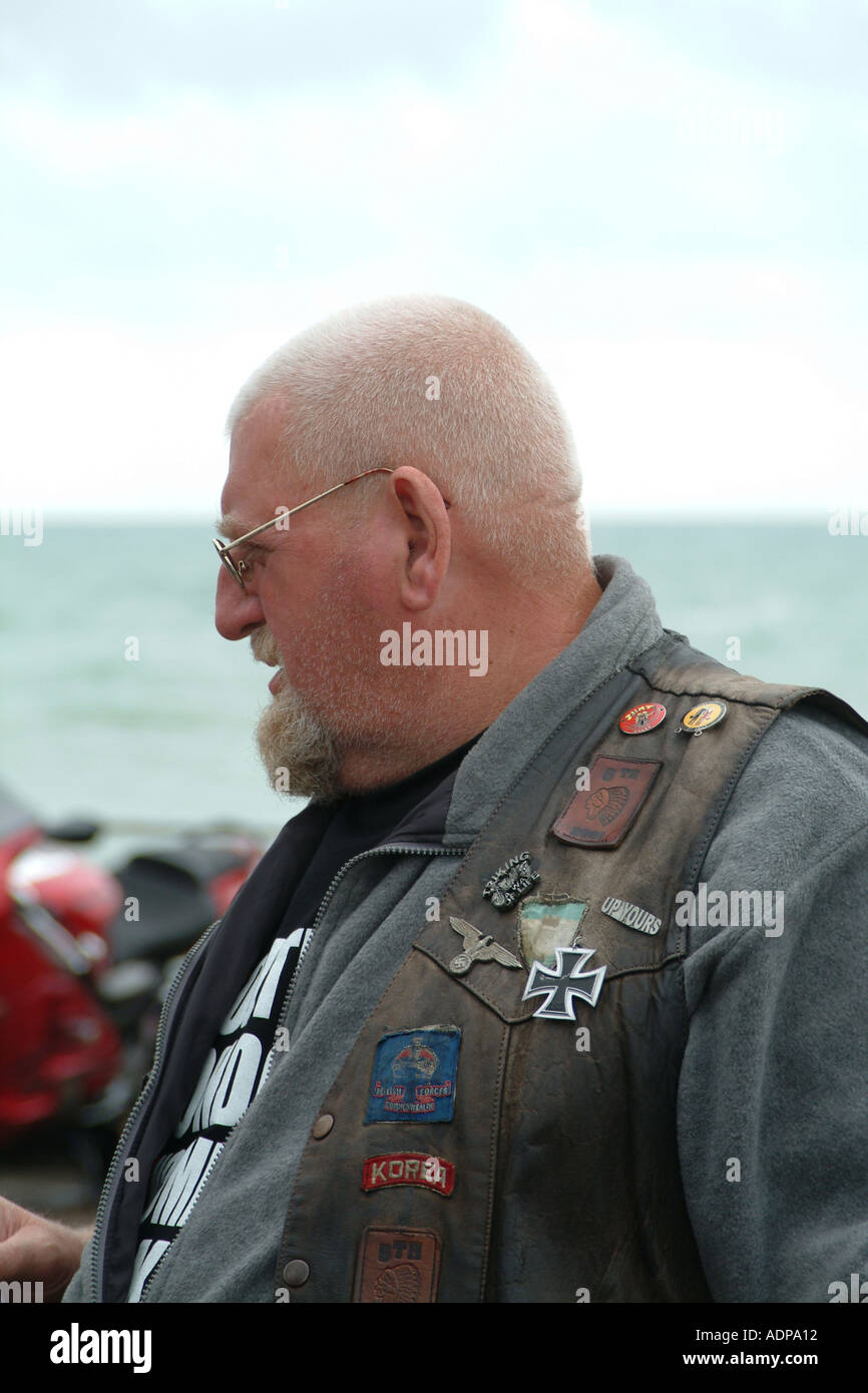 Leather clad hi-res stock photography and images - Alamy