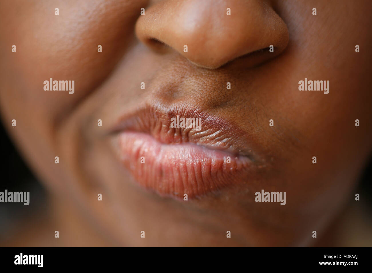 African American Lips