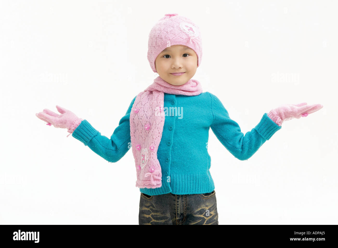 Kids Body Language Stock Photo - Alamy