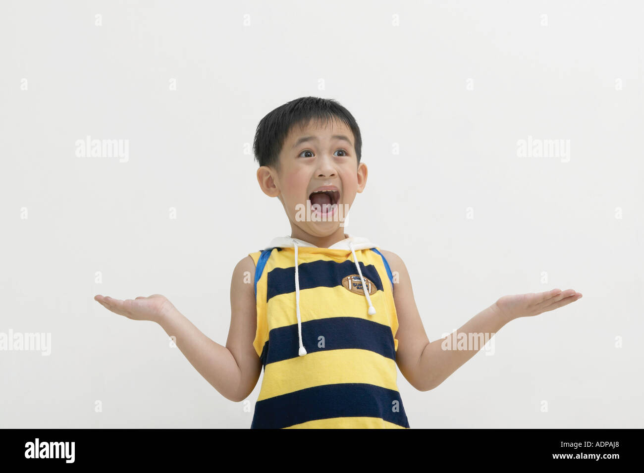 Kids Body Language Stock Photo - Alamy