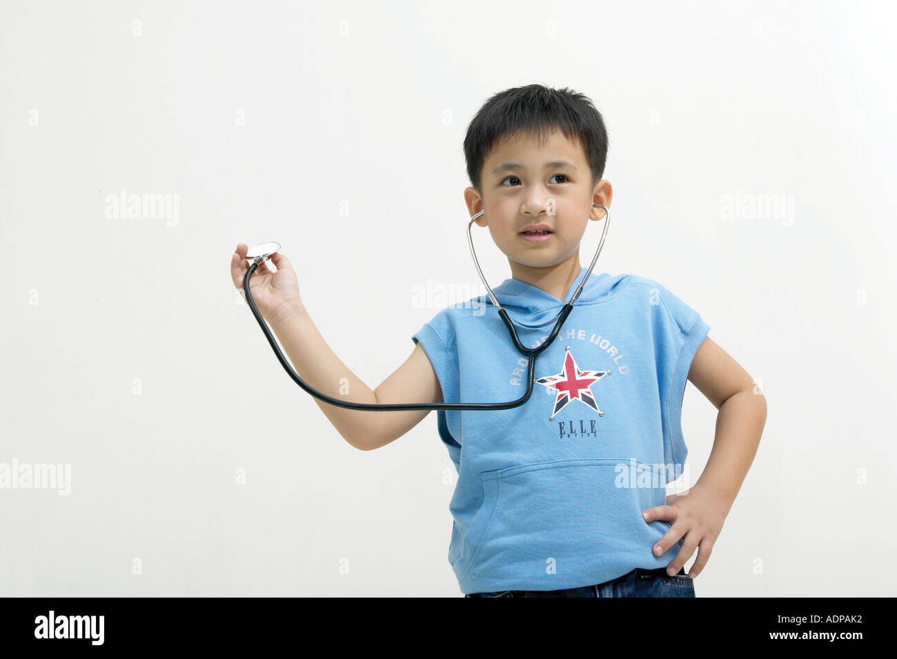 Kids Body Language Stock Photo - Alamy