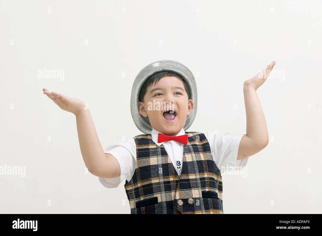Kids Body Language Stock Photo - Alamy