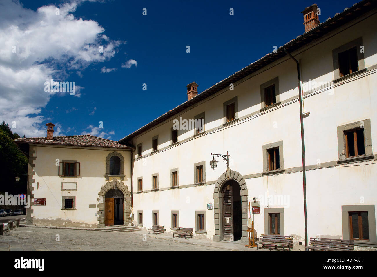 Monastery of Camaldoli in Tuscany Italy Stock Photo - Alamy