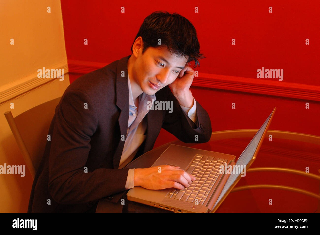 Young professional at work Stock Photo - Alamy